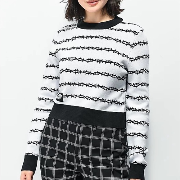 Lurking Class | Sweaters | Lurking Class By Sketchy Tank Thorns White ...